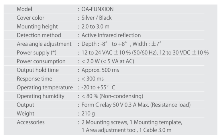 OA-FUNXION | OPTEX KOREA